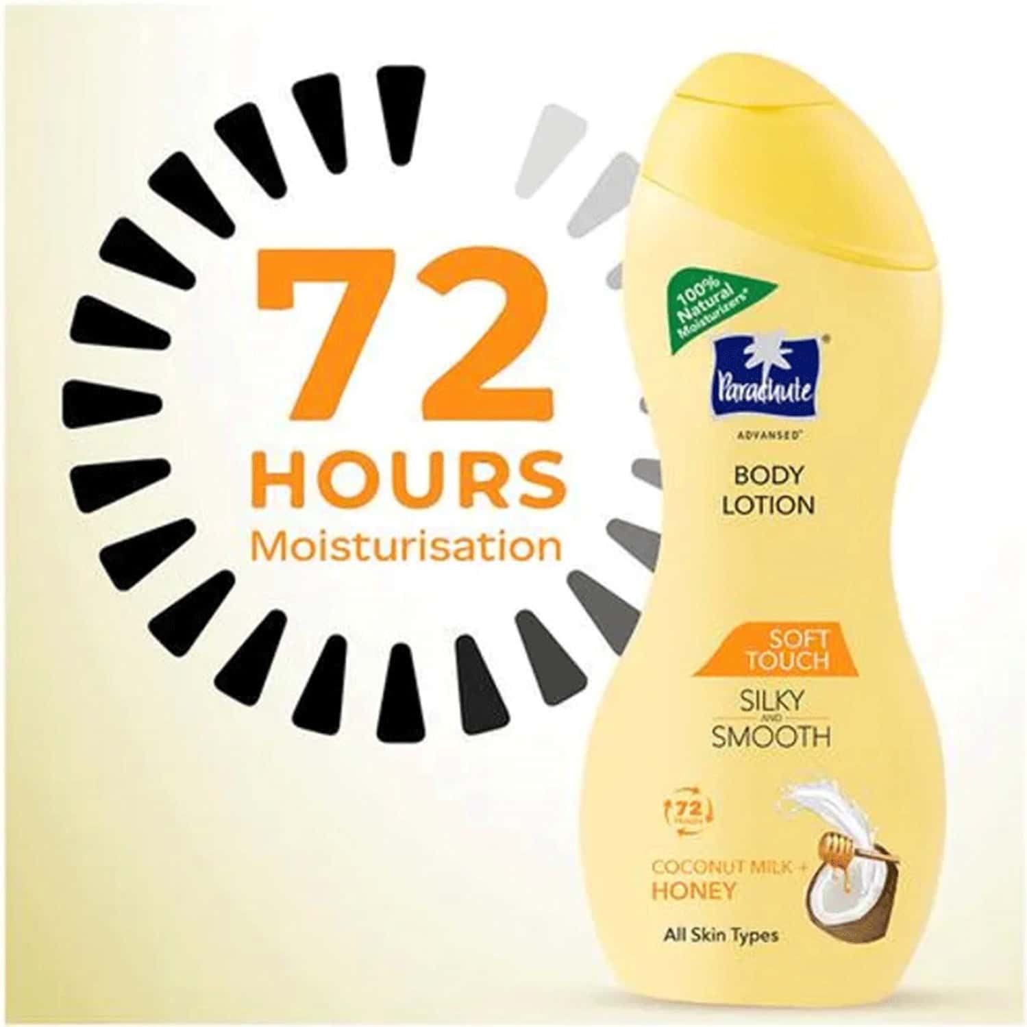 Buy PARACHUTE ADVANSED SOFT TOUCH & COCONUT MILK BODY LOTION 250 ML ...