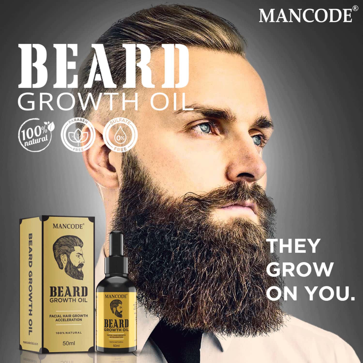 Buy MANCODE BEARD GROWTH OIL, 50ML Online & Get Upto 60% OFF at PharmEasy