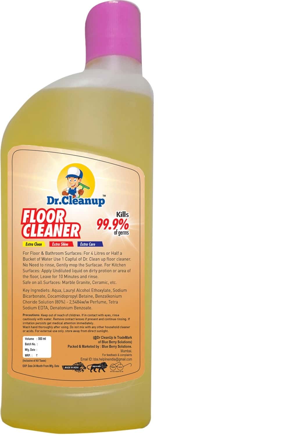 Buy DR CLEANUP CITRUS FLOOR CLEANER - 500ML Online & Get Upto 60% OFF ...