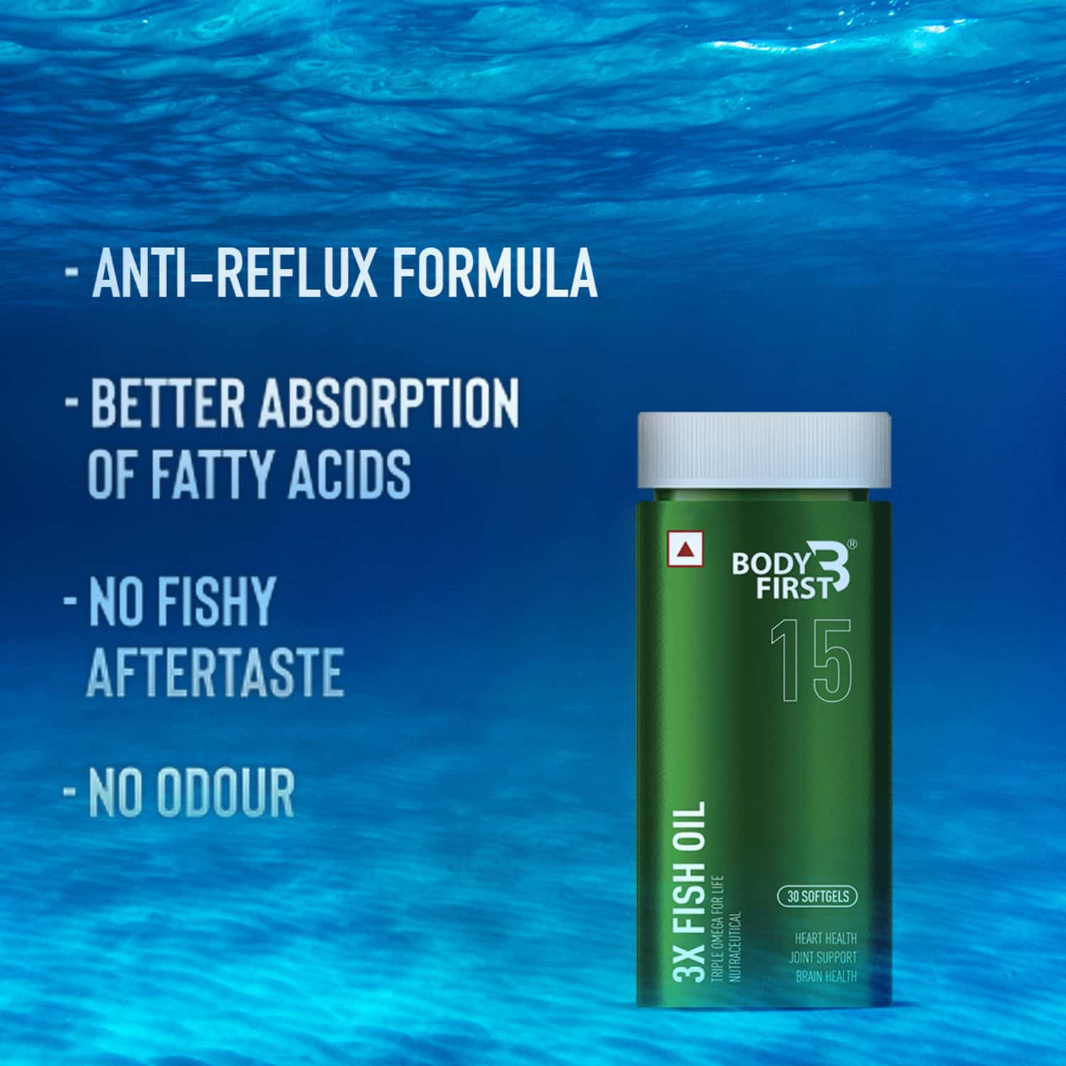 Buy BODYFIRST 3X FISH OIL (60 SOFTGELS) Online & Get Upto 60% OFF at ...