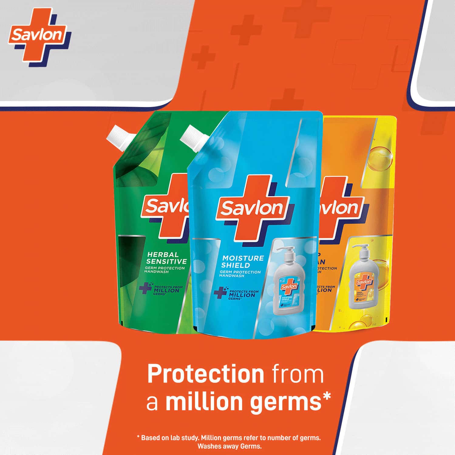 Buy SAVLON HERBAL SENSITIVE GERM PROTECTION HANDWASH 725ML Online & Get ...