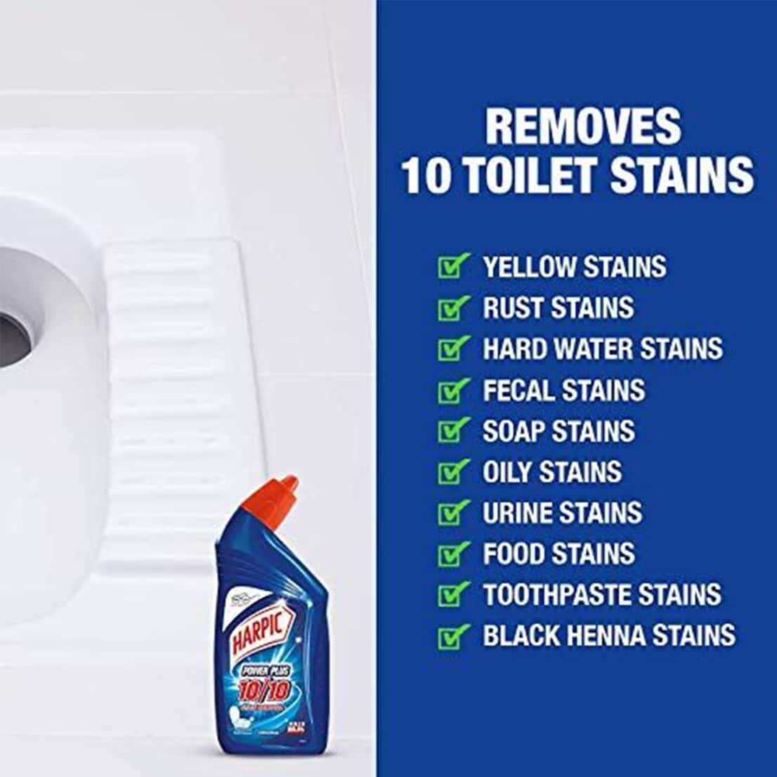 Buy HARPIC POWER PLUS ORIGINAL TOILET CLEANER BOTTLE OF 500 ML Online & Get Upto 60% OFF at ...