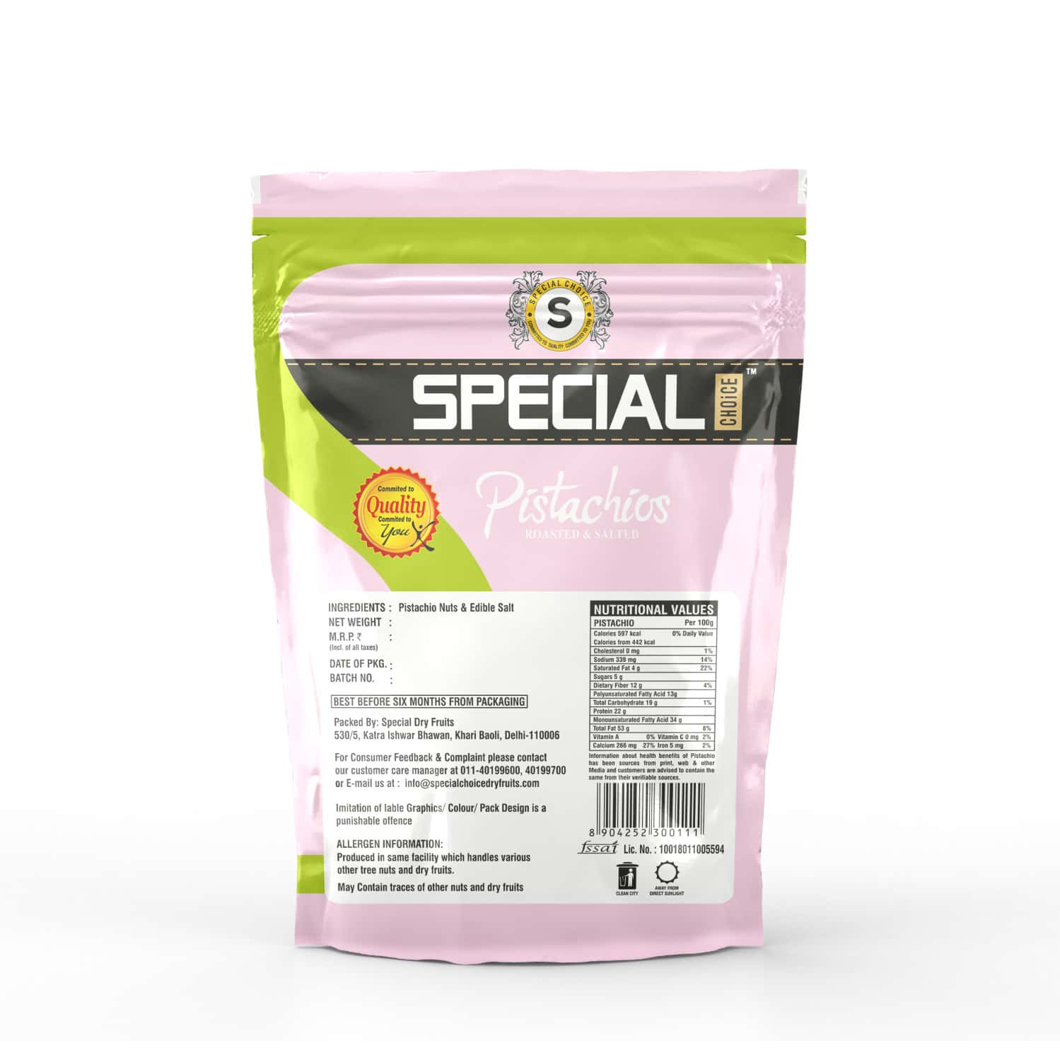 Buy SPECIAL CHOICE PISTACHIO ROASTED AND SALTED BIG BALLS 250G X 3 Online & Get Upto 60% OFF at ...