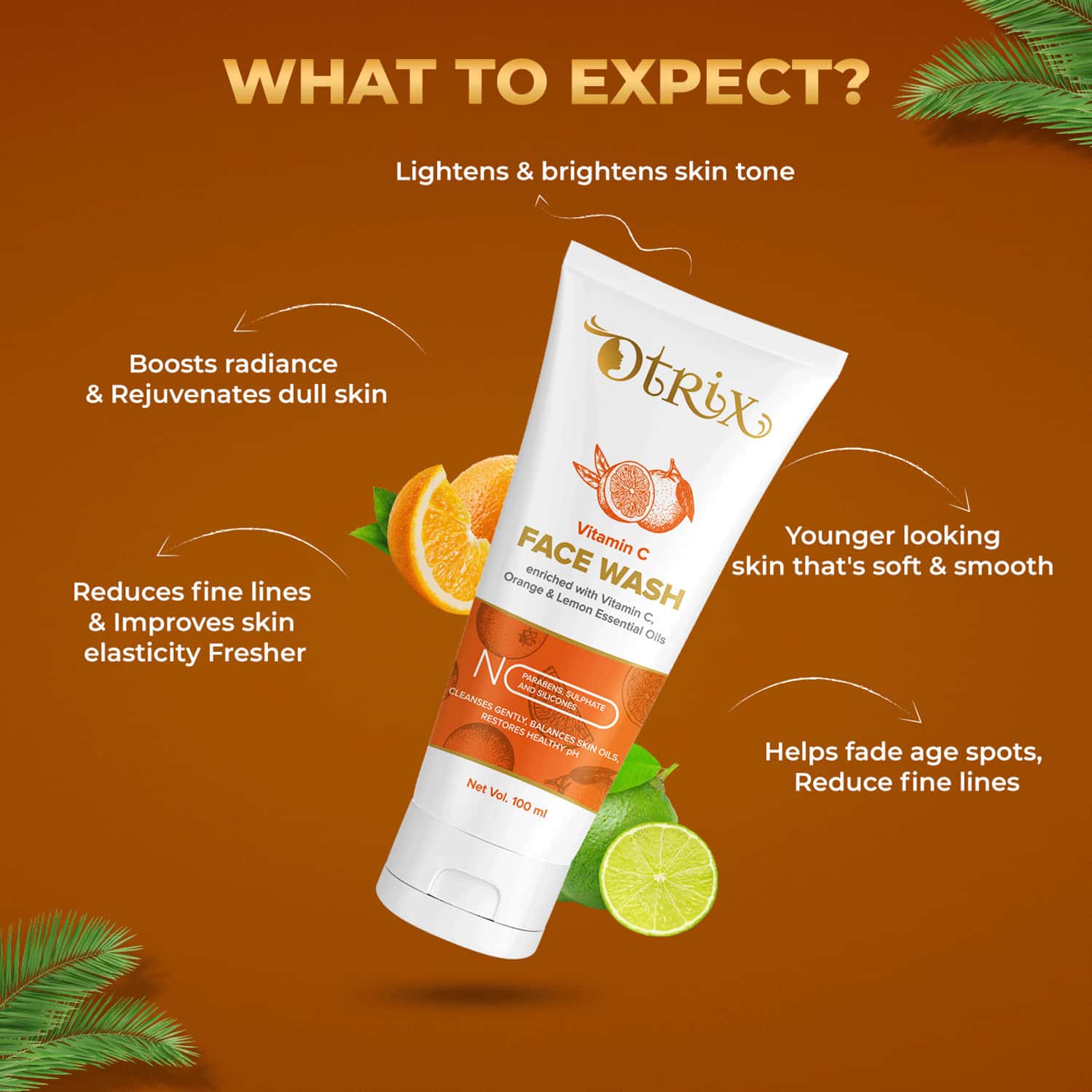 Buy OTRIX VITAMIN C FACE WASH Online & Get Upto 60% OFF at PharmEasy