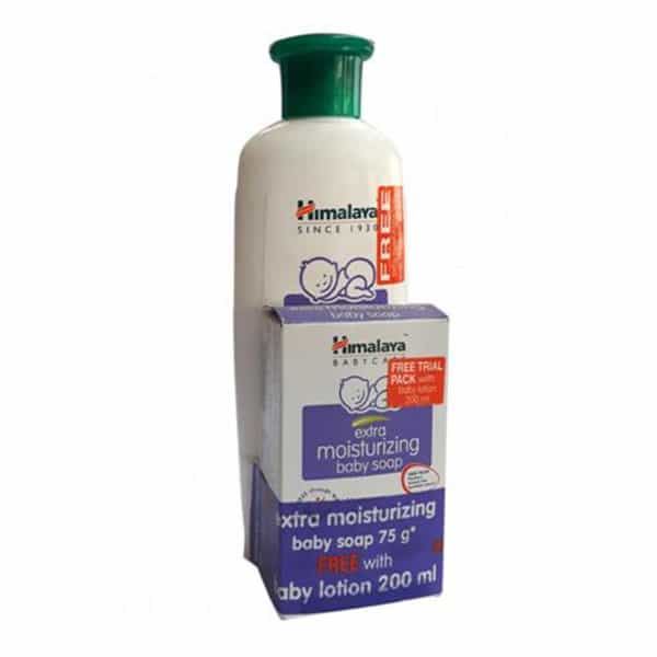 Buy HIMALAYA BABY WITH FREE BABY SOAP 75 G LOTION 200 ML Online & Get ...