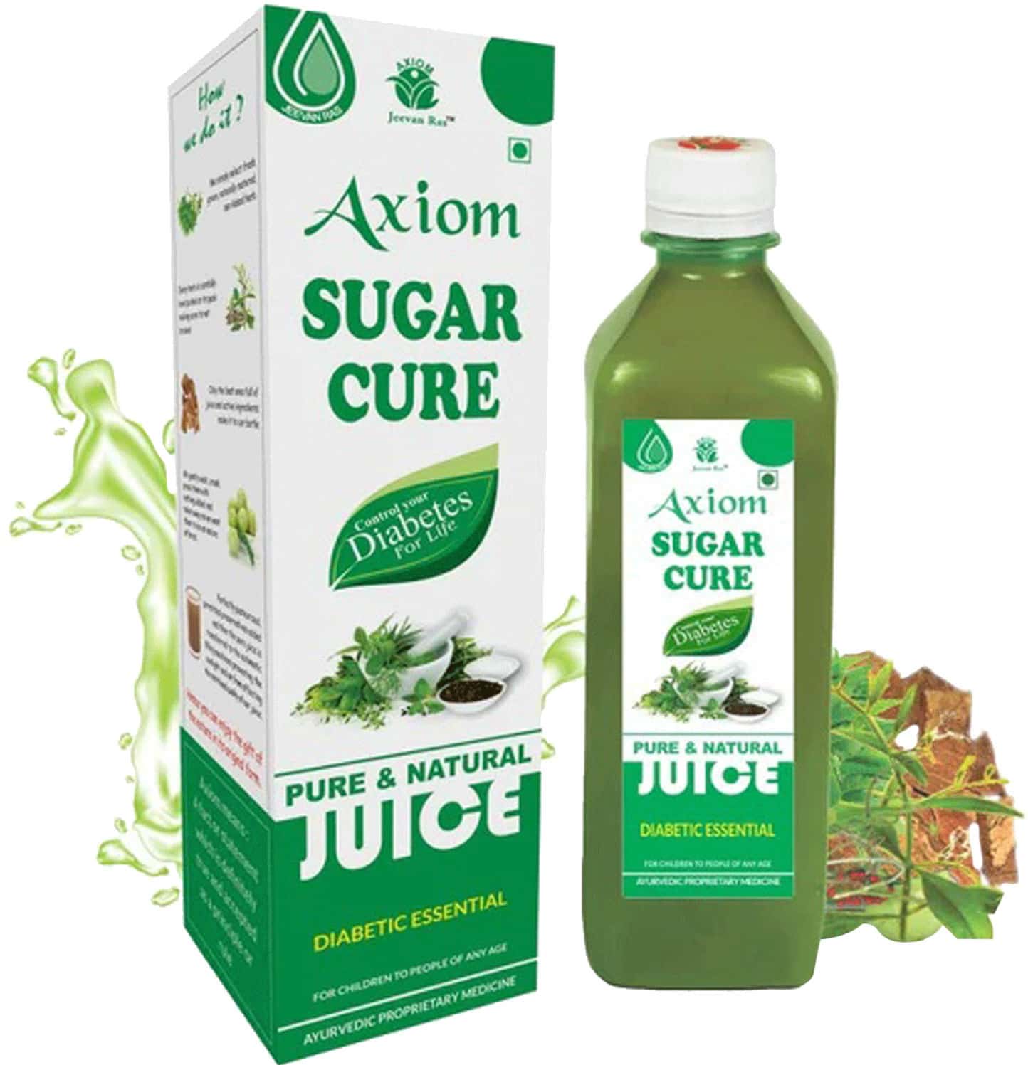 Buy AXIOM JEEVAN RAS SUGAR CURE JUICE - 500ML ( PACK OF 2) Online & Get ...