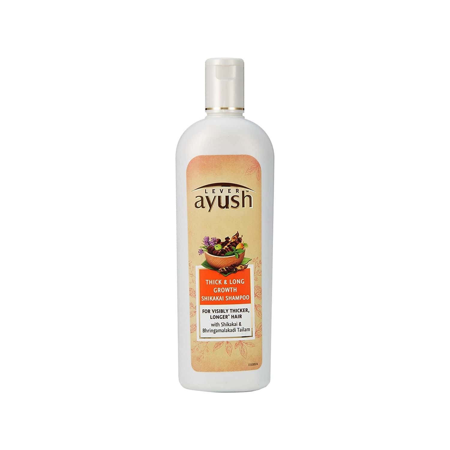 Buy Lever Ayush Thick & Long Growth Shikakai Shampoo - 330 Ml Online ...
