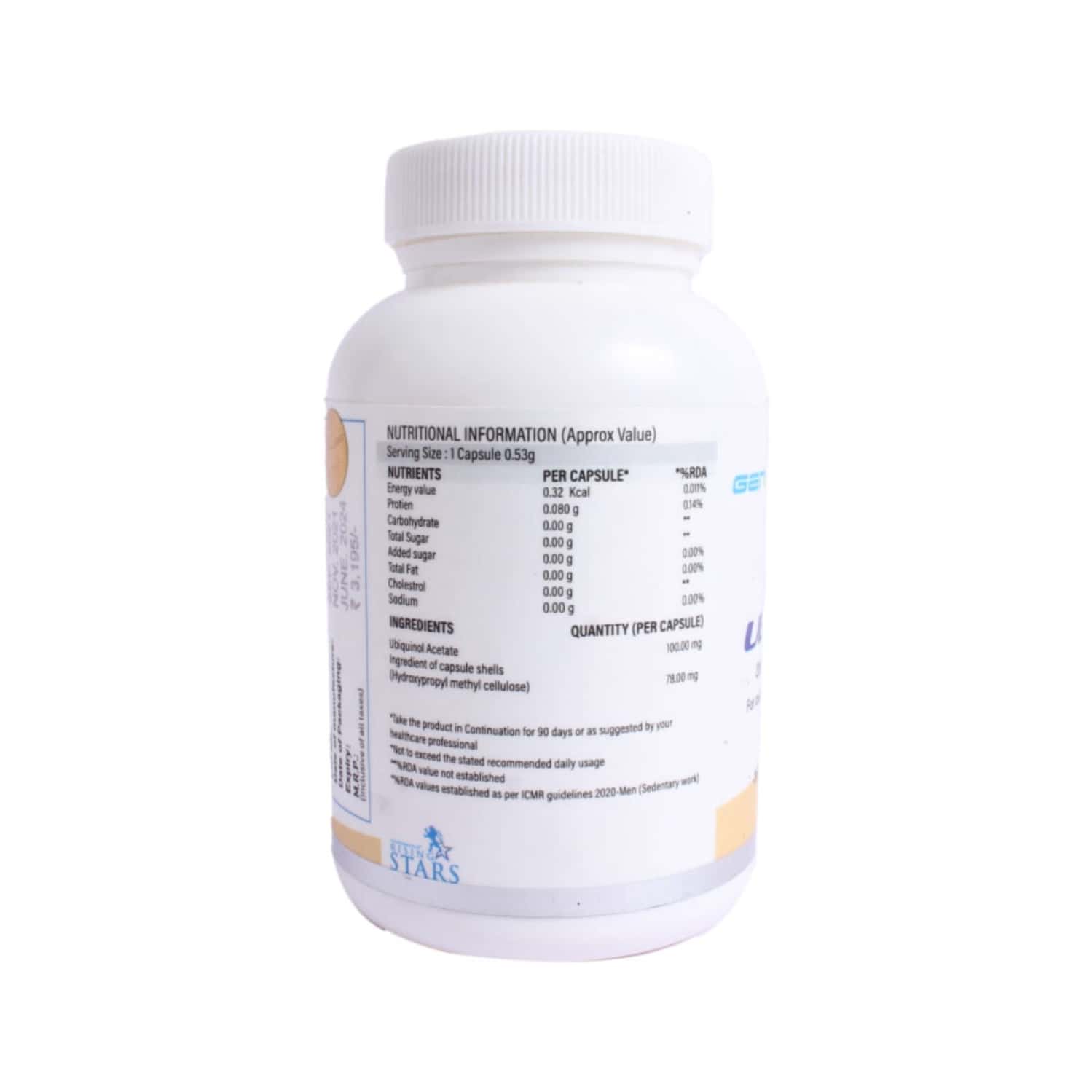 Buy UBI ACTIV QH FOR OXIDATIVE STRESS BOTTLE OF 30 CAPSULES Online ...