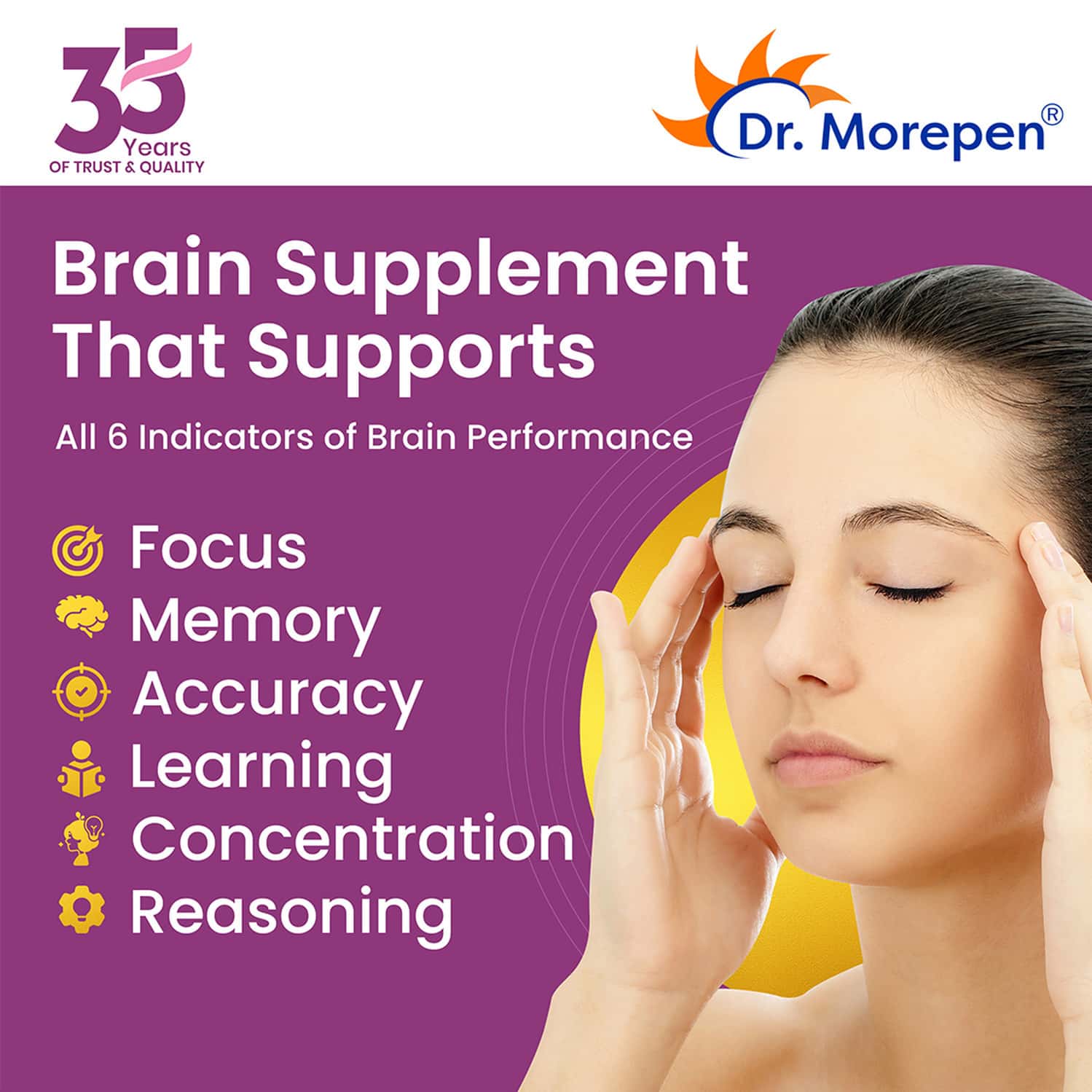 Buy DR. MOREPEN MEMORY BOOSTER TABLETS Online & Get Upto 60% OFF at ...