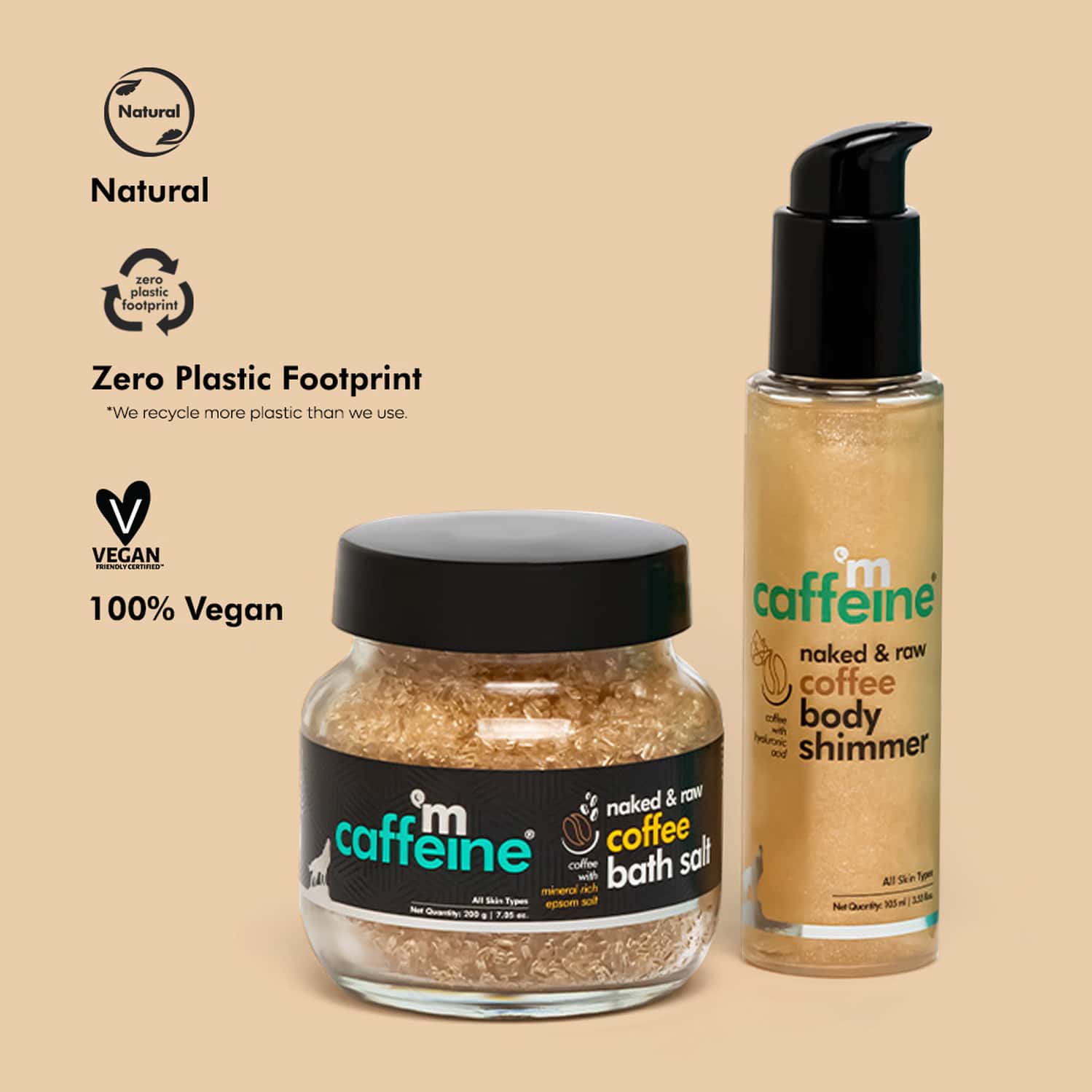 Buy MCAFFEINE COFFEE SHOWER TO SHINE BODY GIFT KIT Online & Get Upto 60 ...