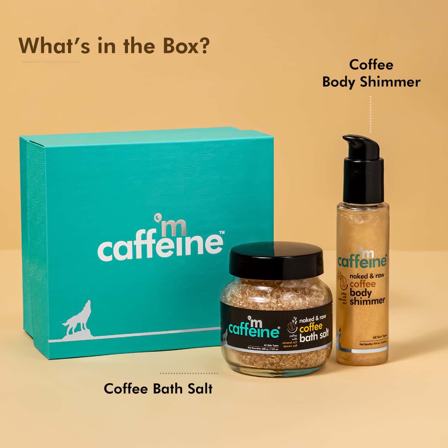 Buy MCAFFEINE COFFEE SHOWER TO SHINE BODY GIFT KIT Online & Get Upto 60 ...