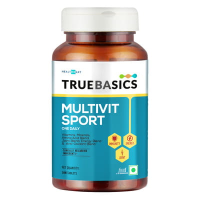 Buy TRUEBASICS MULTIVIT MEN, MULTIVITAMIN FOR MEN, 30 MULTIVITAMIN ...