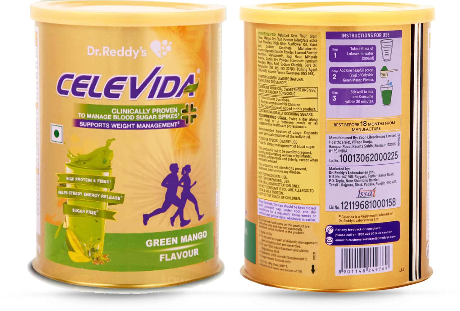 Buy CELEVIDA DIABETES AND WEIGHT MANAGEMENT NUTRITION DRINK - 400G ...