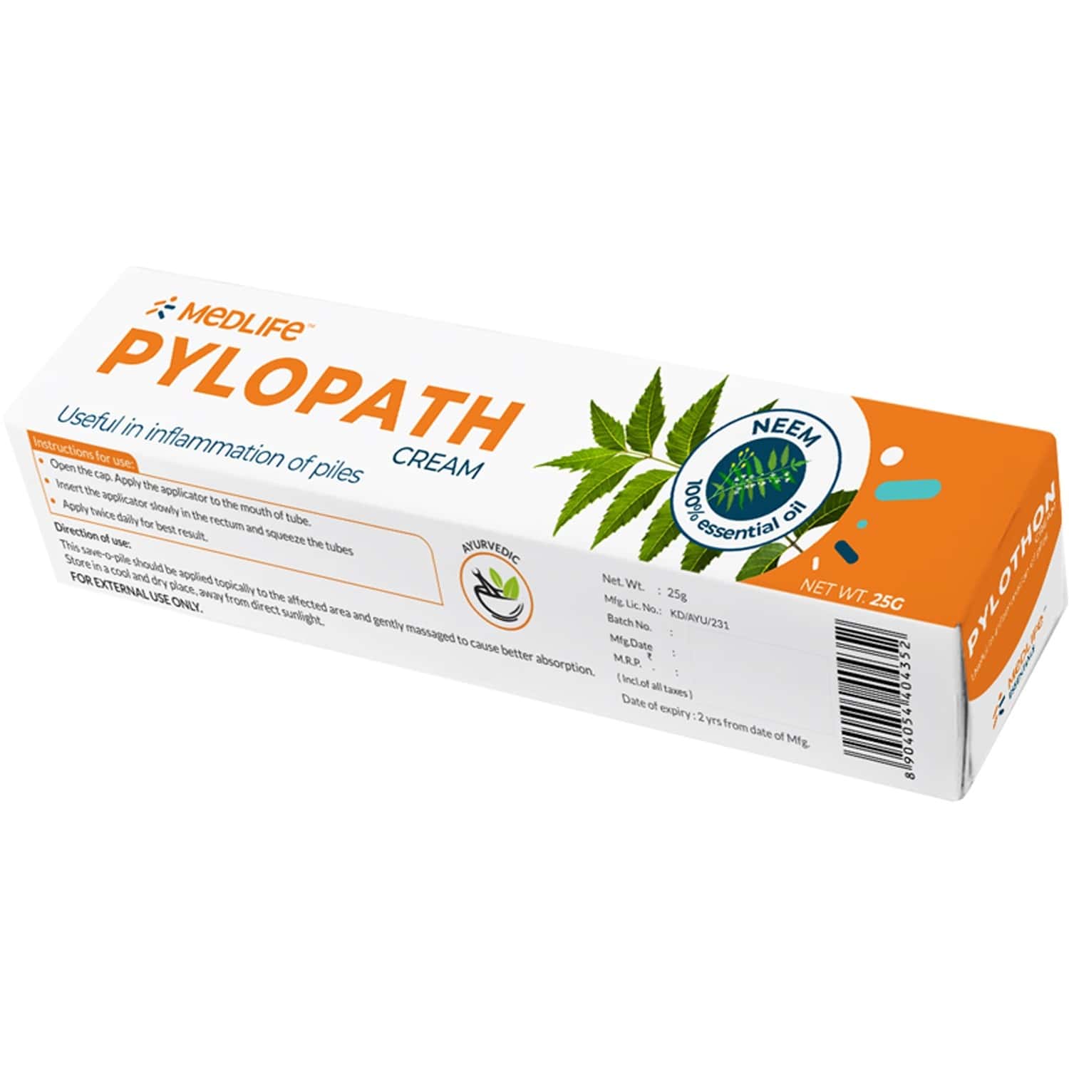 Buy Pylopath Cream 25 Gm Medlife Essential Online & Get Upto 60% OFF at ...