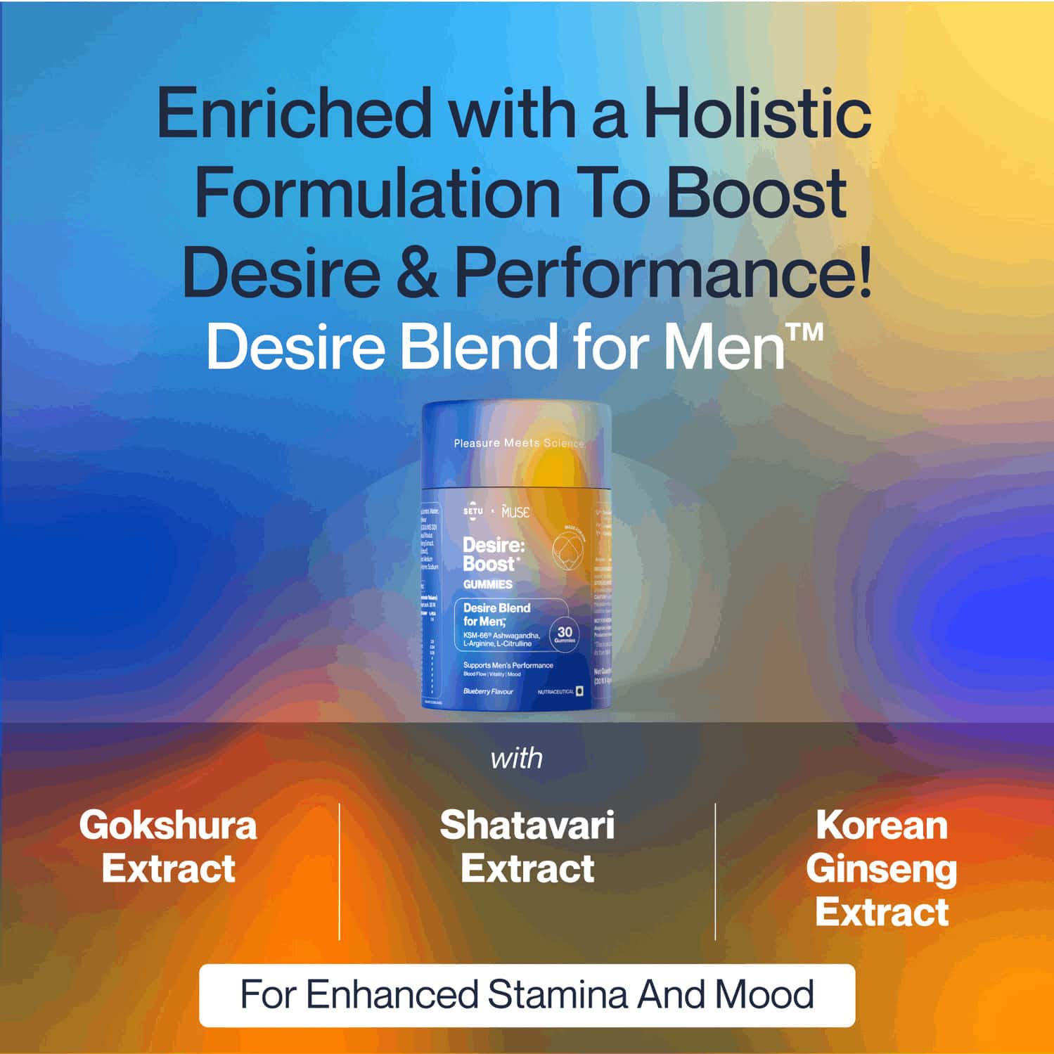 Buy DESIRE: BOOST GUMMIES | NATURAL TESTOSTERONE BOOSTER FOR MEN Online ...