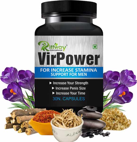 Buy RIFFWAY VIR POWER AYURVEDIC CAPSULES FOR STRENGTHENS MALE GENITALIA ...