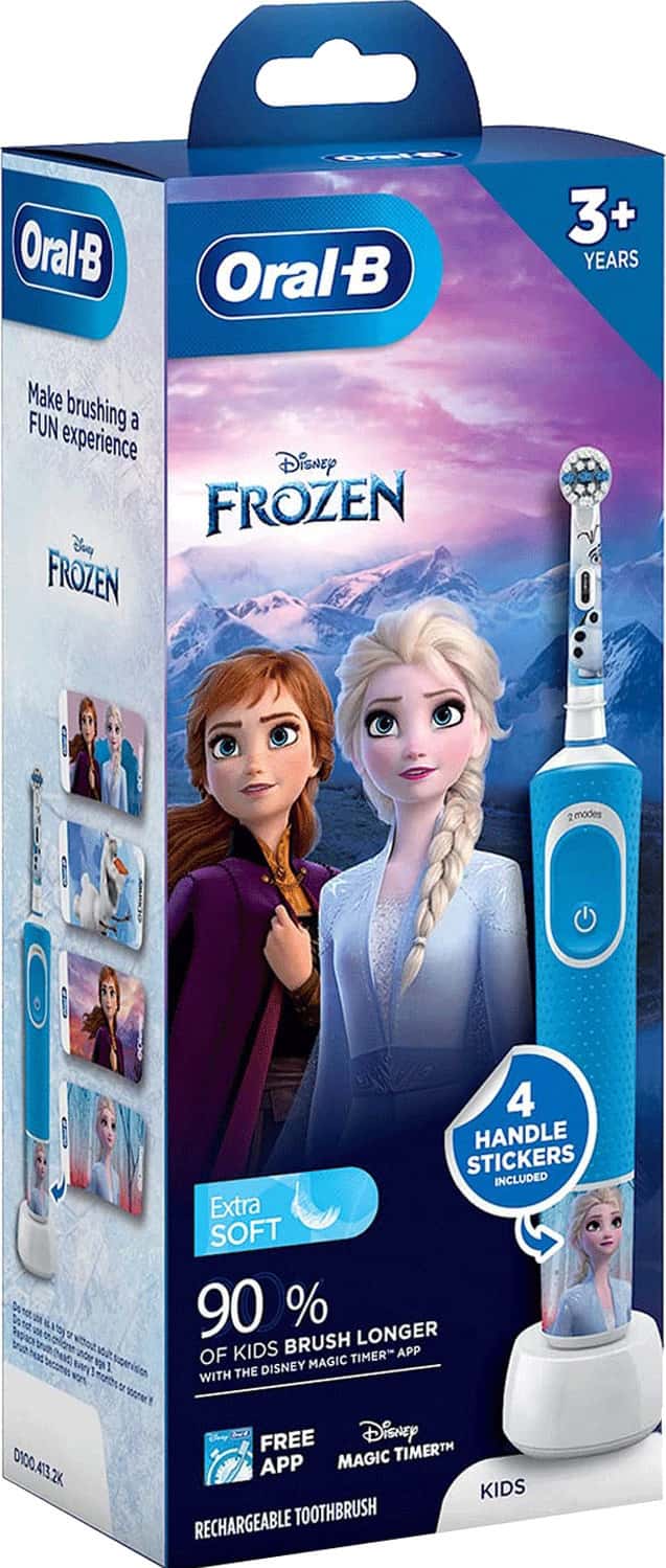 Buy ORAL-B DISNEY FROZEN EXTRA SOFT RECHARGEABLE TOOTHBRUSH FOR KIDS 3 ...