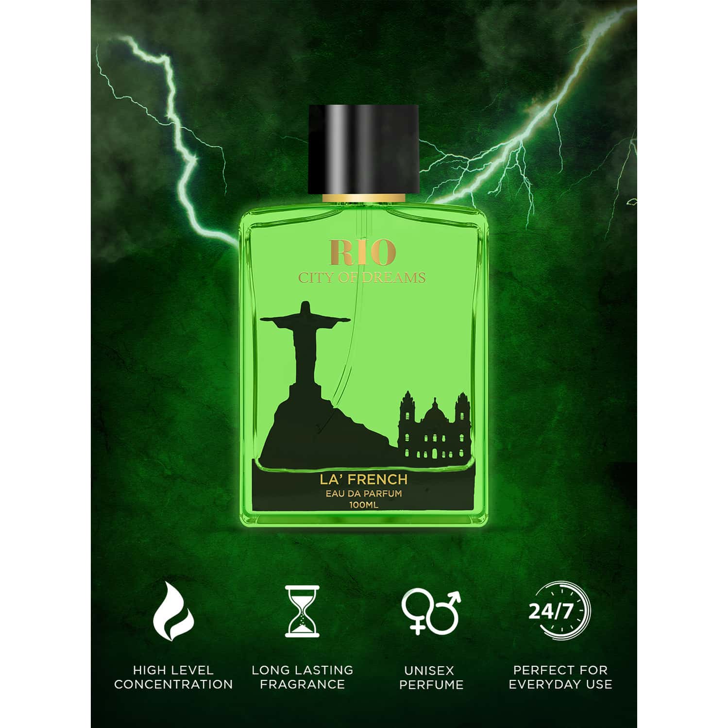 Buy LA FRENCH RIO CITY OF DREAM EAU DE PARFUM, 100ML Online & Get Upto ...