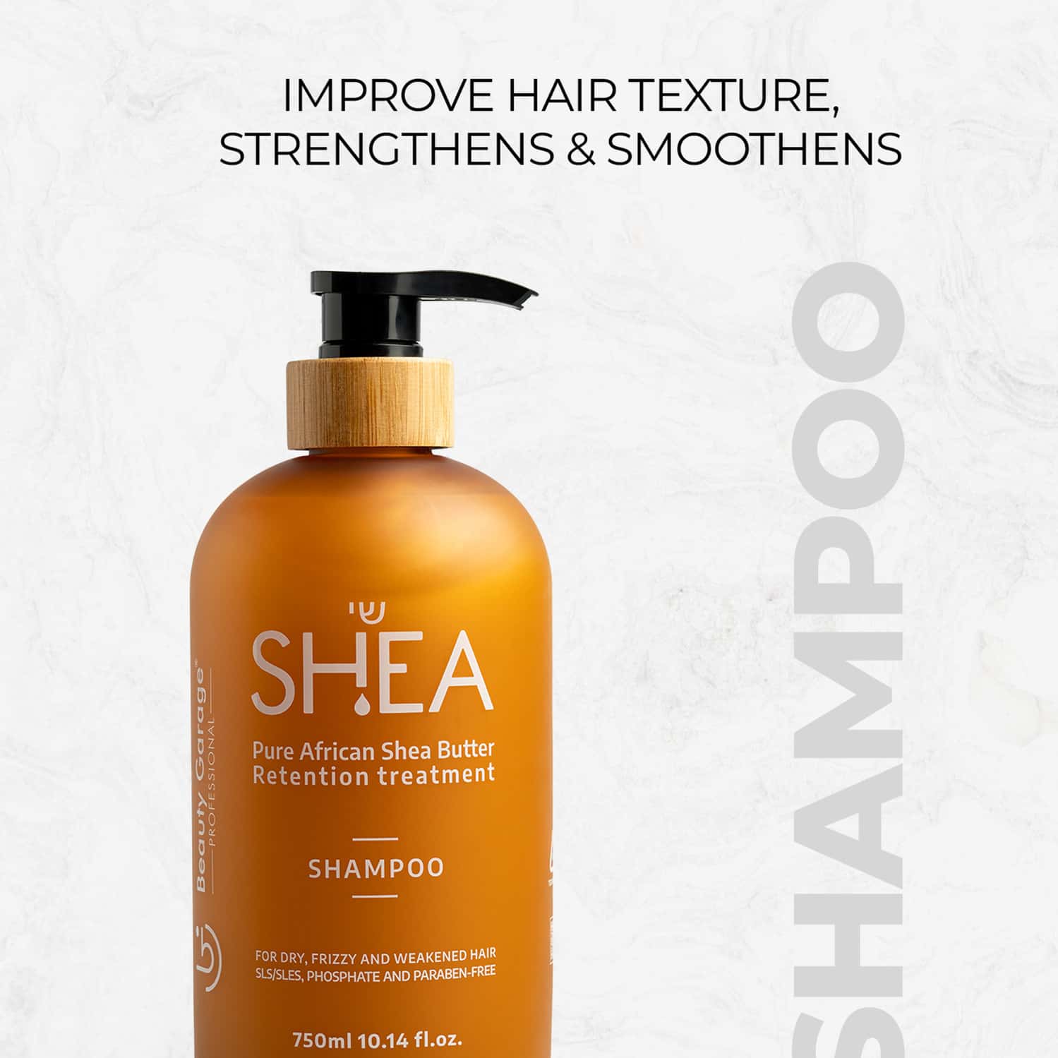 Buy BEAUTY GARAGE PURE AFRICAN SHEA BUTTER RETENTION TREATMENT SHAMPOO ...