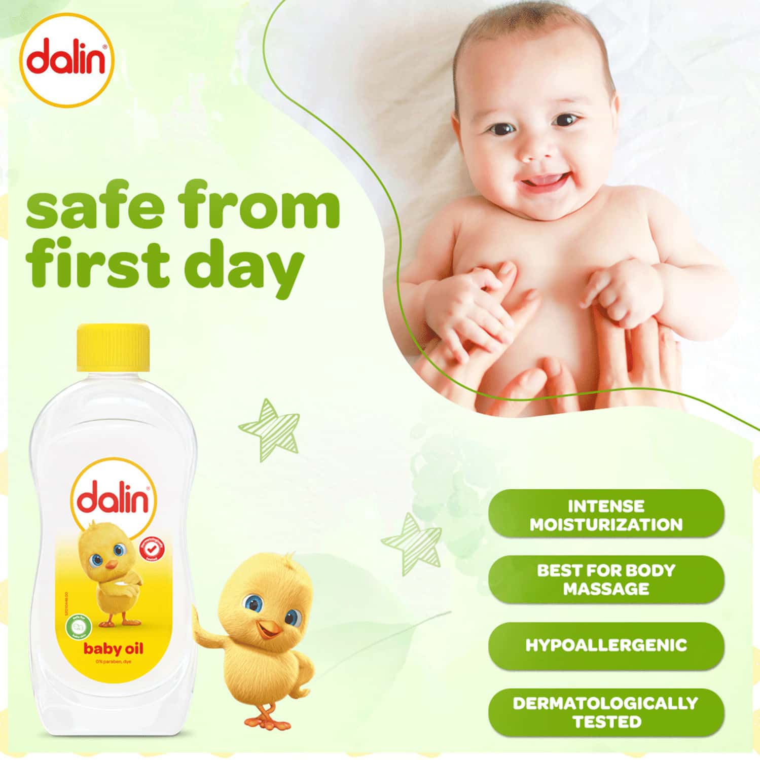 Buy DALIN BABY OIL 200 ML Online & Get Upto 60% OFF at PharmEasy