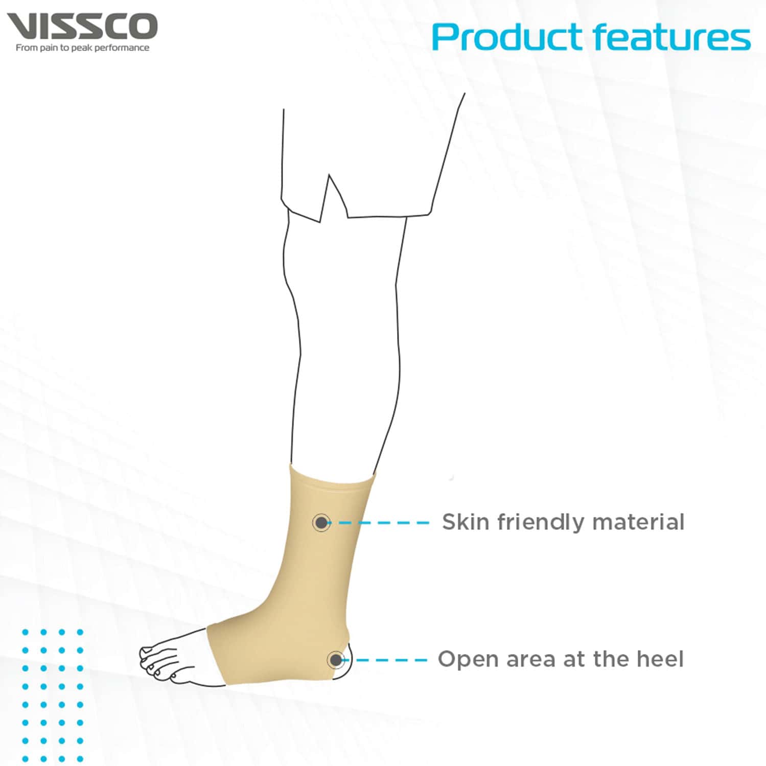 Buy VISSCO ANKLET | PROVIDES SUPPORT TO THE ANKLE JOINT & INJURED ...
