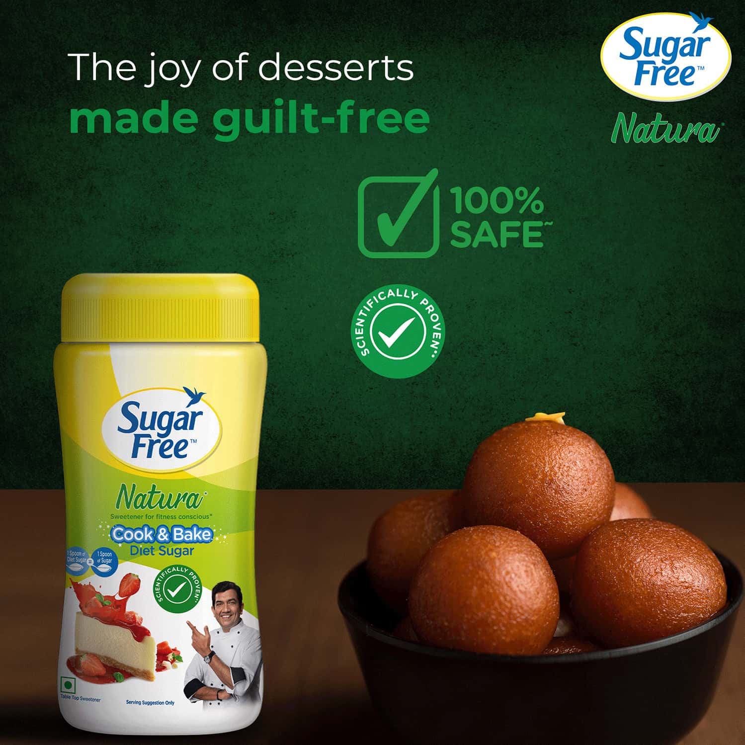 Buy SUGAR FREE NATURA SWEETENER FOR CALORIE CONSCIOUS COOK AND BAKE ...