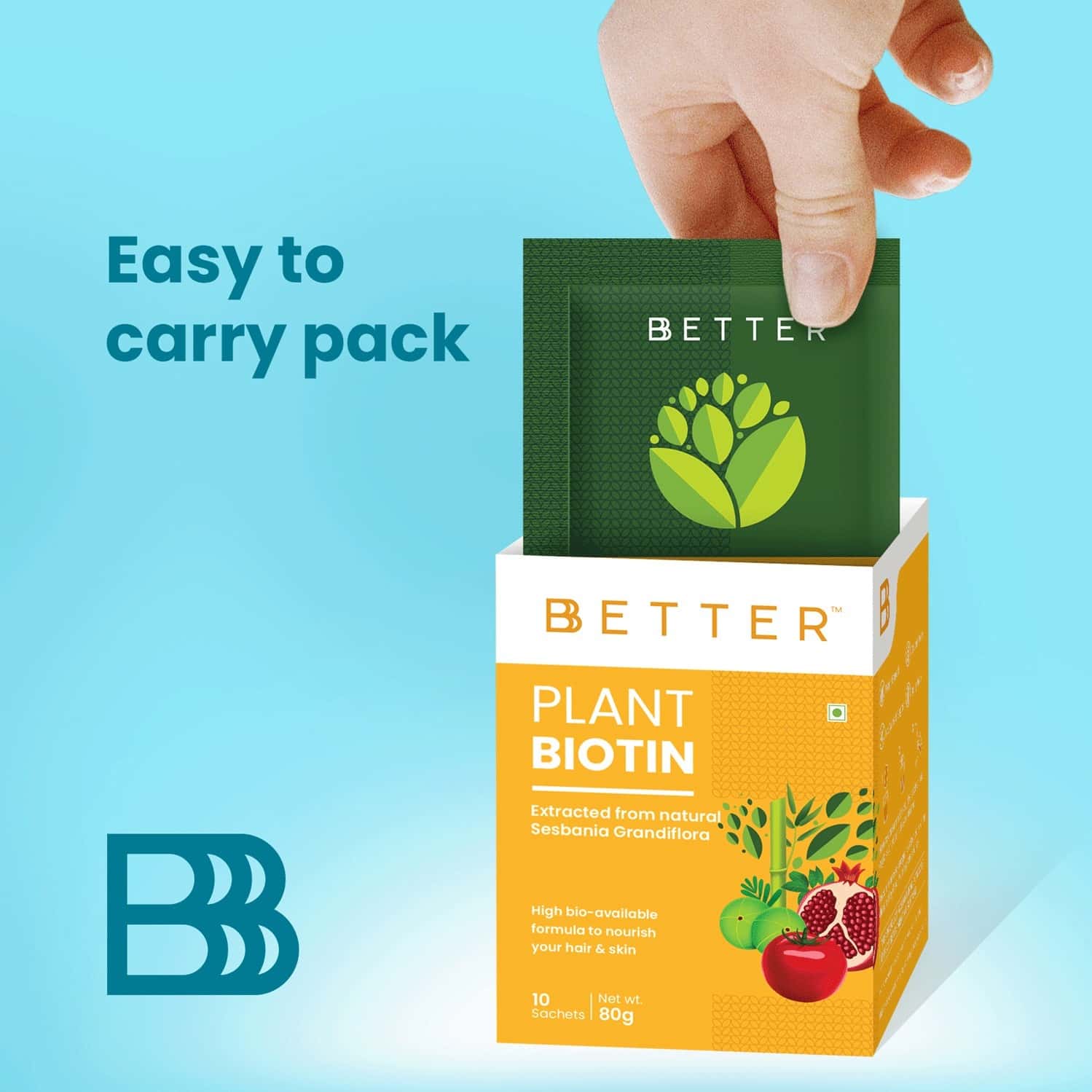 Buy BBETTER PLANT BIOTIN - 10 SACHETS Online & Get Upto 60% OFF at ...