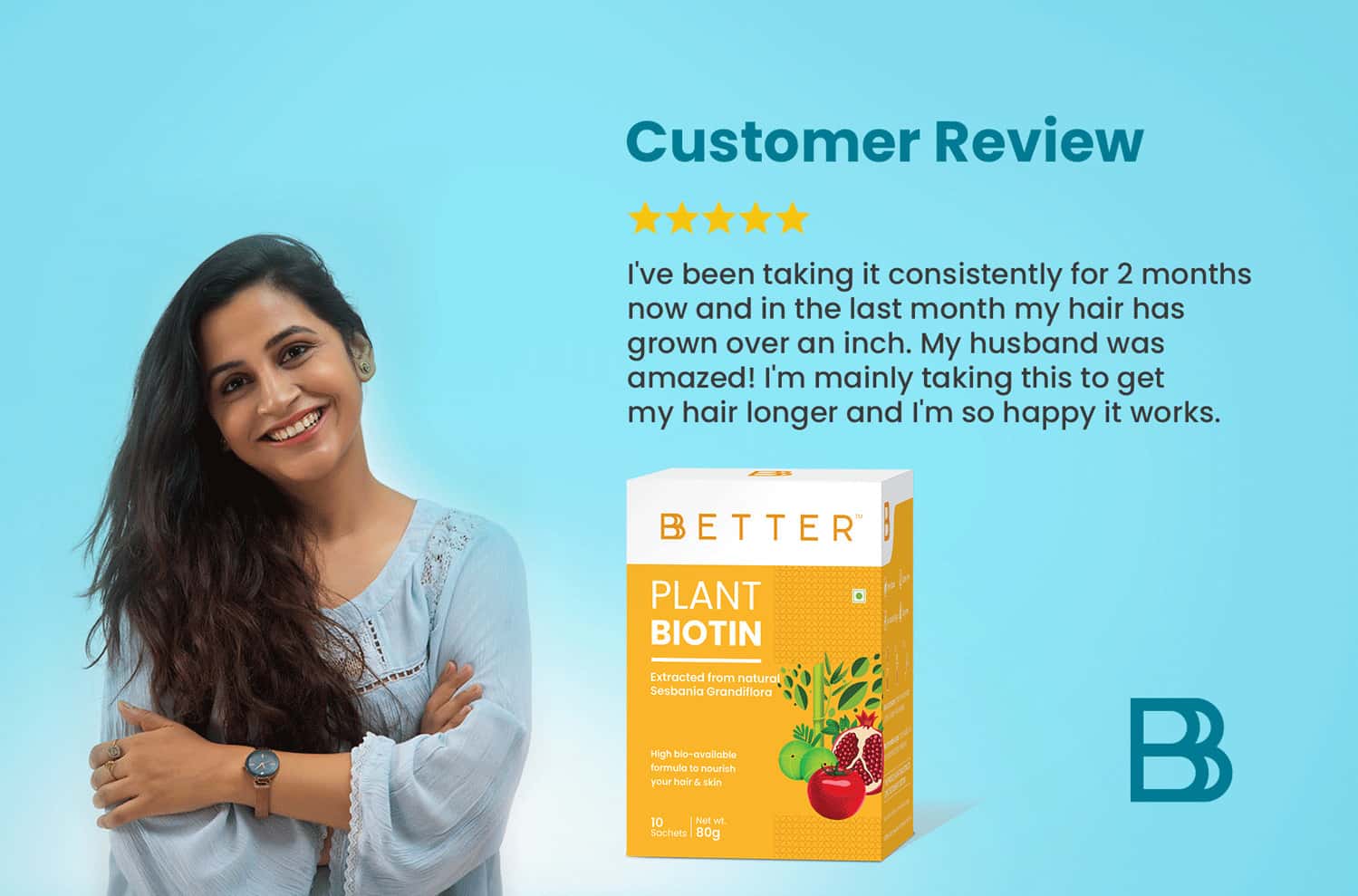 Buy BBETTER PLANT BIOTIN - 10 SACHETS Online & Get Upto 60% OFF at ...