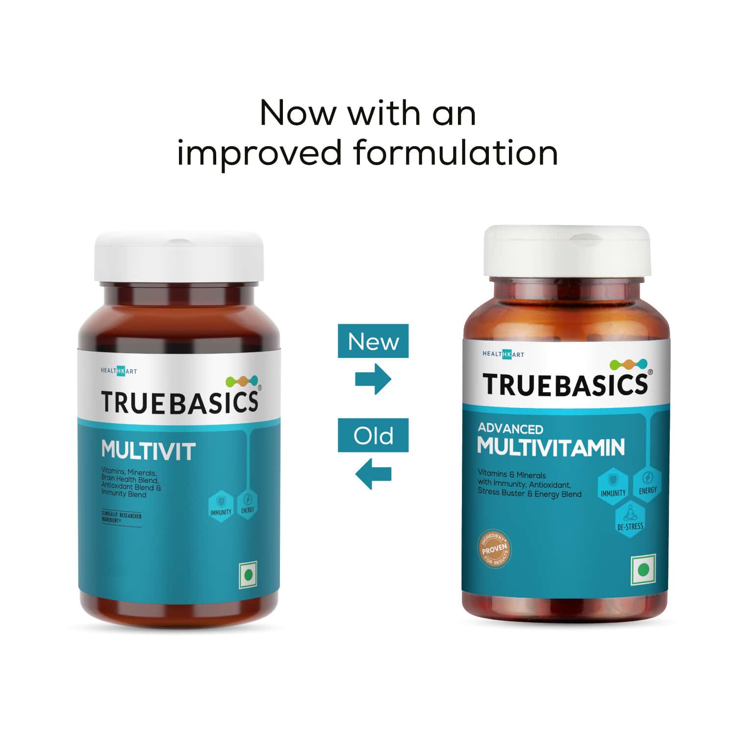 Buy TRUEBASICS ADVANCED MULTIVITAMIN - 30 TABLETS Online & Get Upto 60% ...