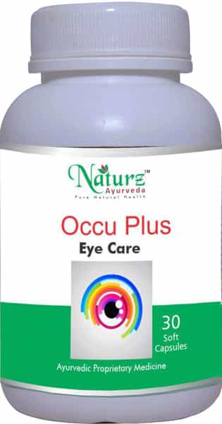 Buy NATURZ AYURVEDA OCU PLUS- 30 CAPSULE (PACK OF 5) Online & Get Upto ...