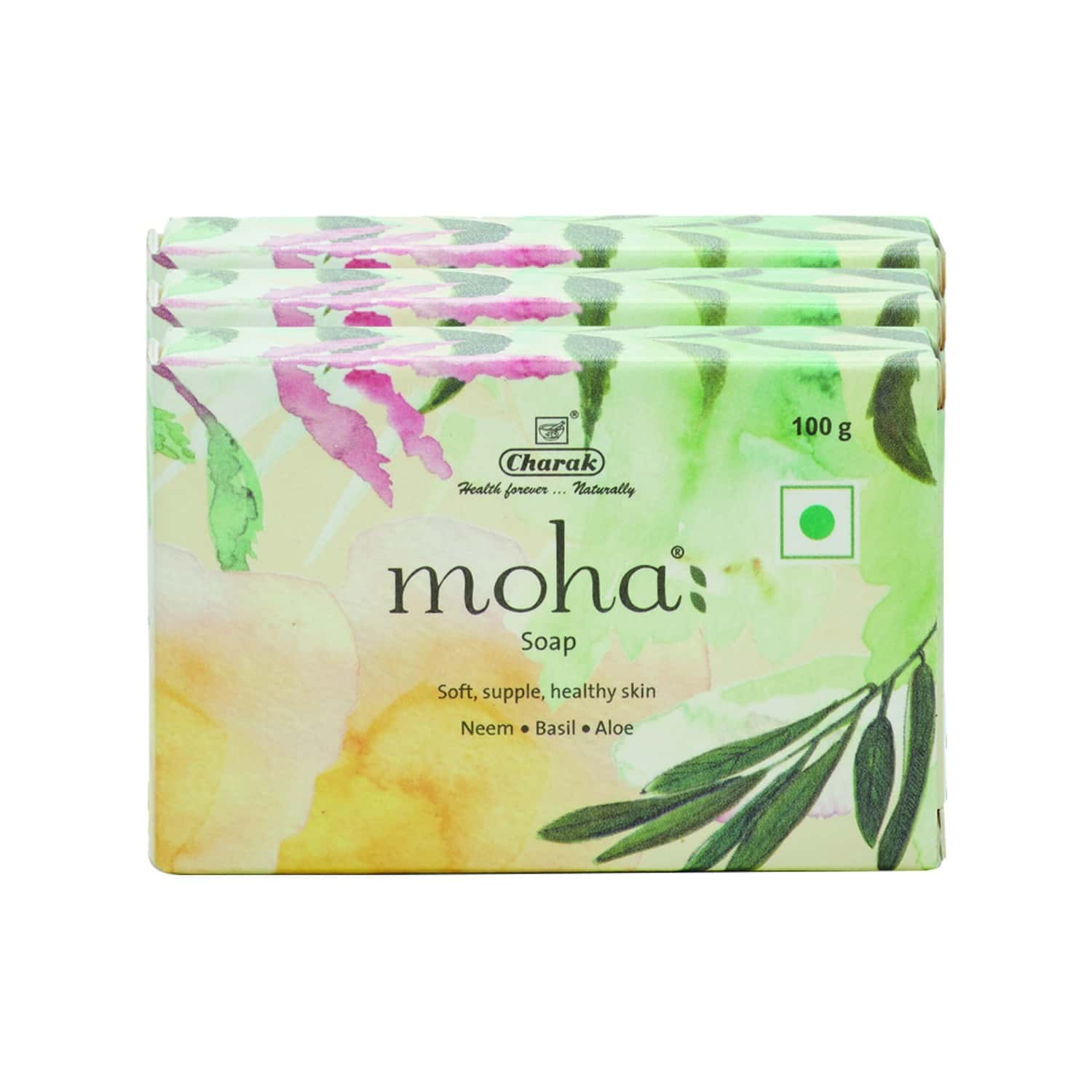 Buy Moha Herbal Soap Box Of 300 G (Buy 2 Get 1 Free) Online & Get Upto ...