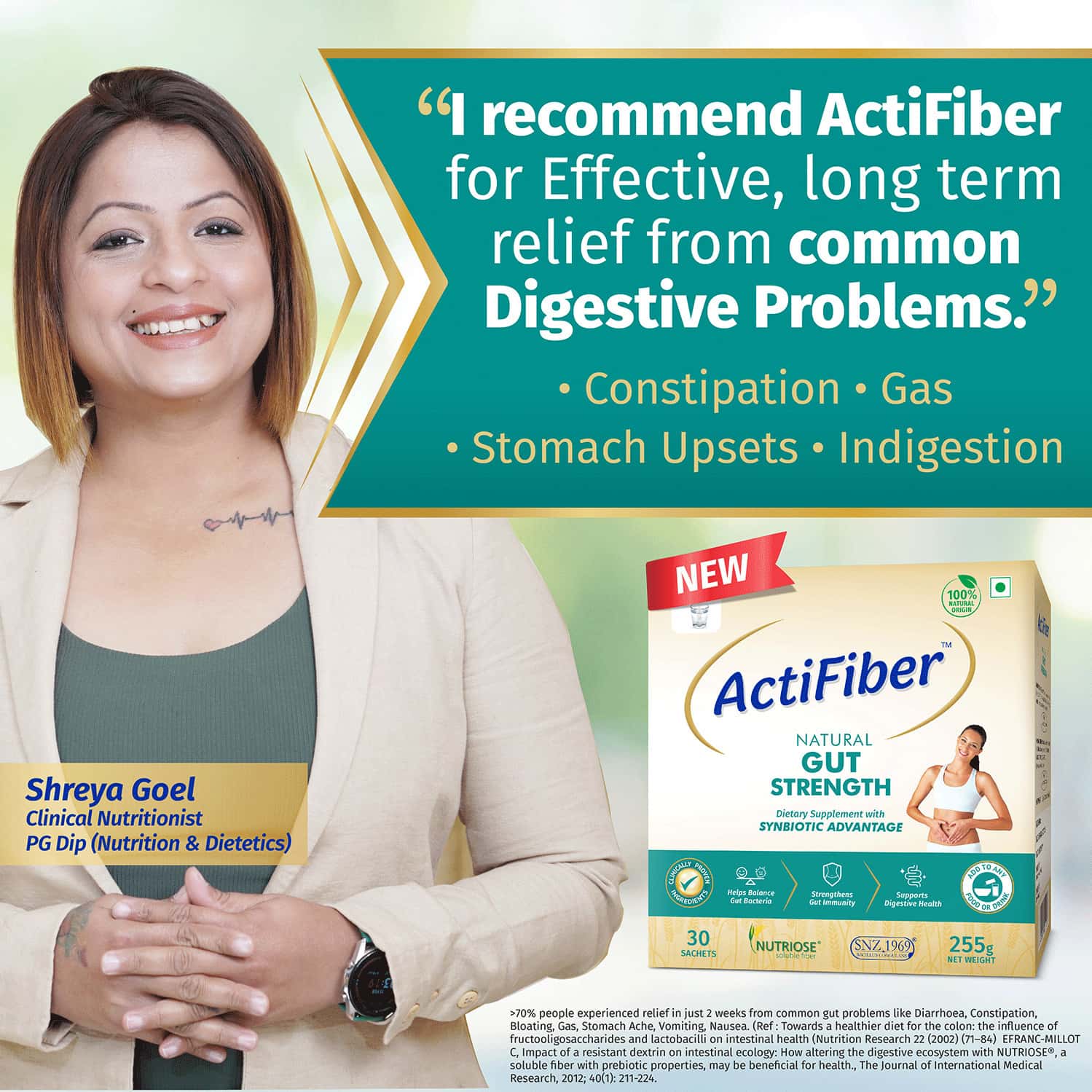 Buy ACTIFIBER NATURAL GUT STRENGTH 255GM Online & Get Upto 60% OFF at ...