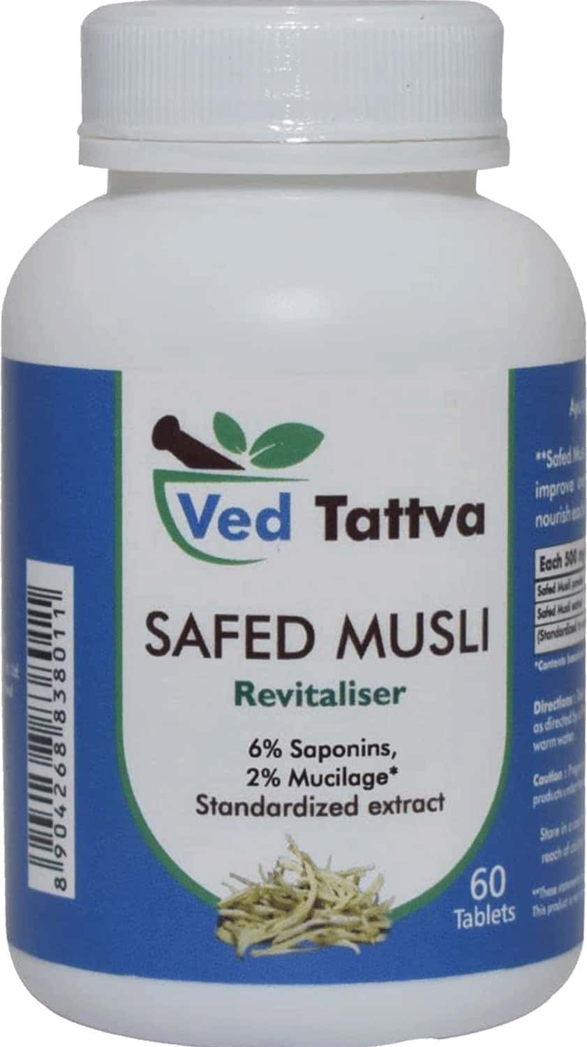 Buy GRAZING MEADOWS MUSLI TABLETS SAFED MUSLI 60 TABLETS/MUSALI POWDER ...
