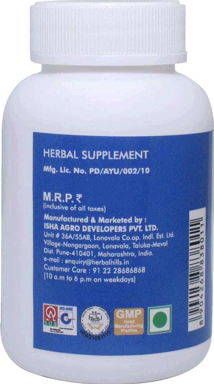 Buy VED TATTVA MUSLI TABLETS SAFED MUSLI 60 TABLETS/NATURAL & PURE ...