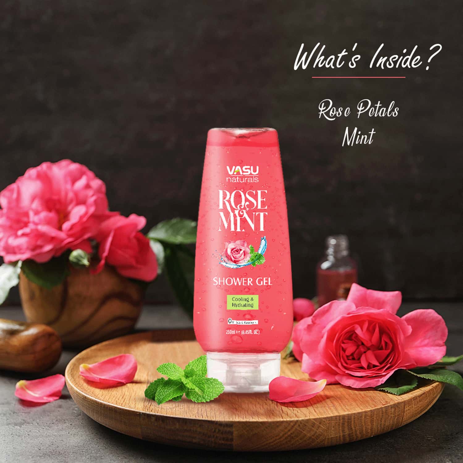 Buy VASU ROSE & MINT SHOWER GEL 250ML Online & Get Upto 60% OFF at ...