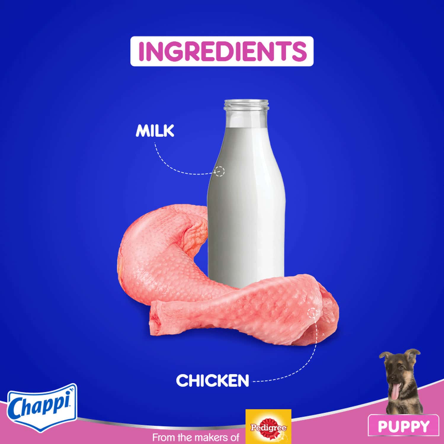 Buy CHAPPI PUPPY CHICKEN & MILK 3KG Online & Get Upto 60% OFF at PharmEasy