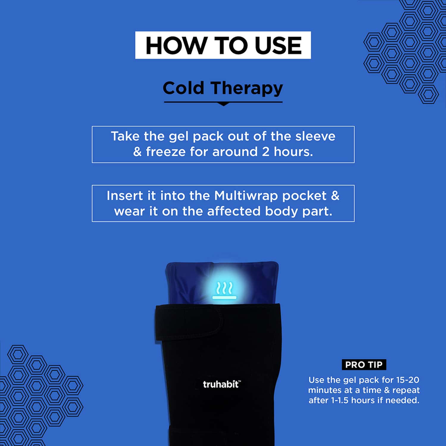 Buy TRUHABIT MULTIWRAP HOT & COLD THERAPY DUAL BENEFIT HOT PACK & ICE ...