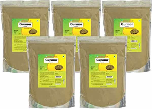 Buy HERBAL HILLS GURMAR POWDER - 1 KG POWDER - PACK OF 5 - GURMAR ...