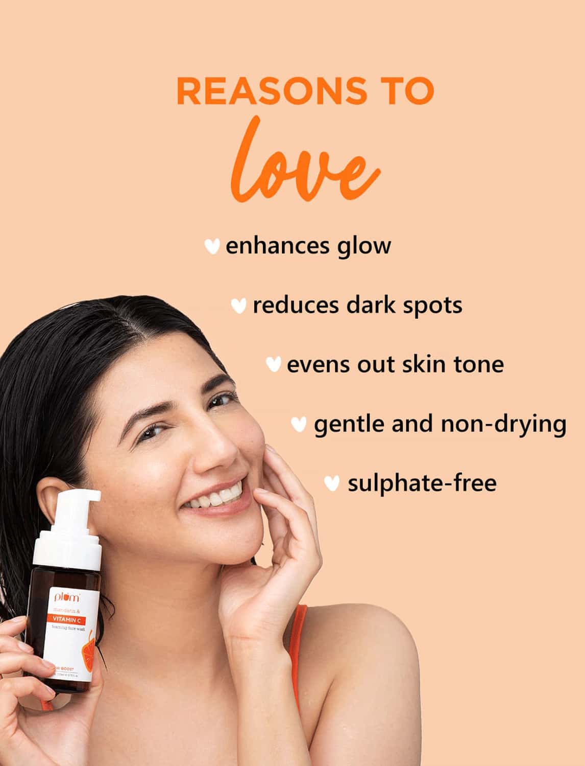 Buy PLUM VITAMIN C FOAMING FACE WASH WITH MANDARIN 110 ML 110 ML Online ...