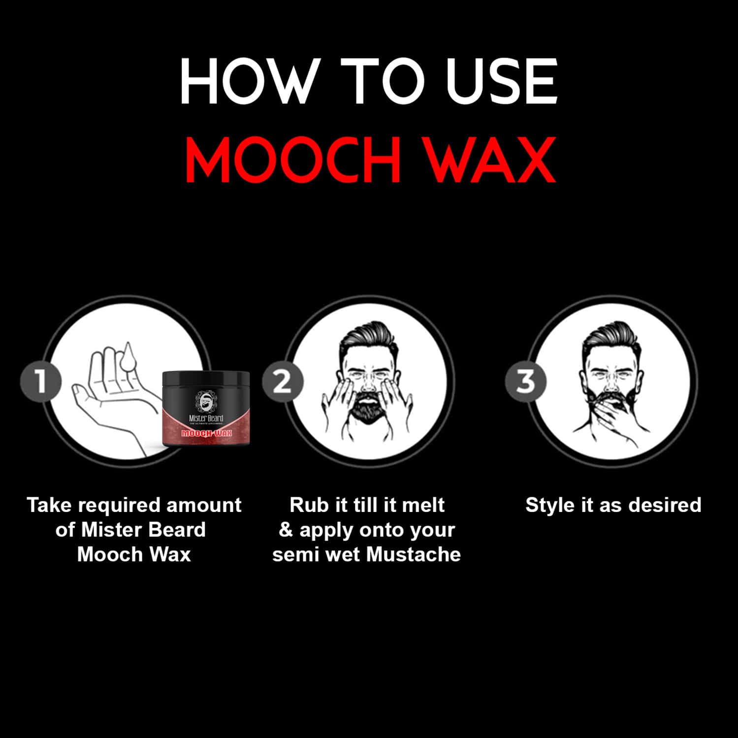 Buy MISTER BEARD MOOCH WAX 100GM Online & Get Upto 60% OFF at PharmEasy