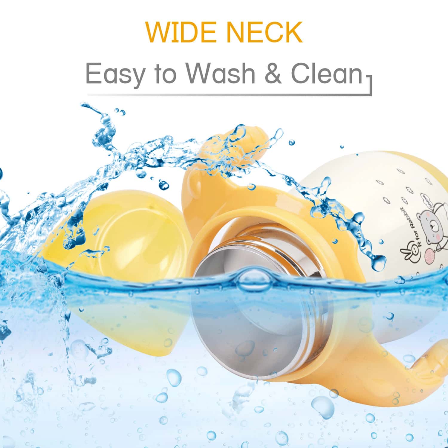 Buy R FOR RABBIT STEEBO TEDDY SPOUT CUP 210ML YELLOW Online & Get Upto 60% OFF at PharmEasy