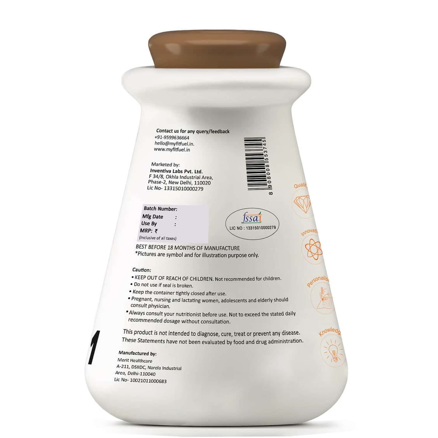 Buy MYFITFUEL ESSENTIAL AMINO ACIDS (3000 MG) (120 TABLETS) | ALL ...