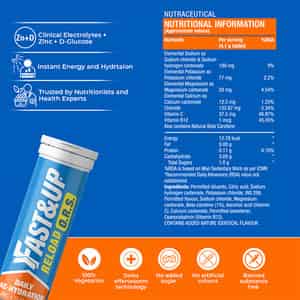 Buy FAST&UP RELOAD O.R.S | EFFERVESCENT ELECTROLYTE TABLETS - ORANGE FLAVOUR - 20 TABLETS Online ...