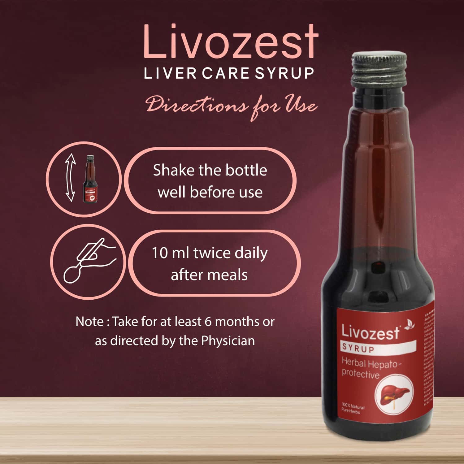 Buy LIVOZEST SYRUP 200 ML | LIVER HEALTH SUPPLEMENT | DETOX LIVER (PACK ...