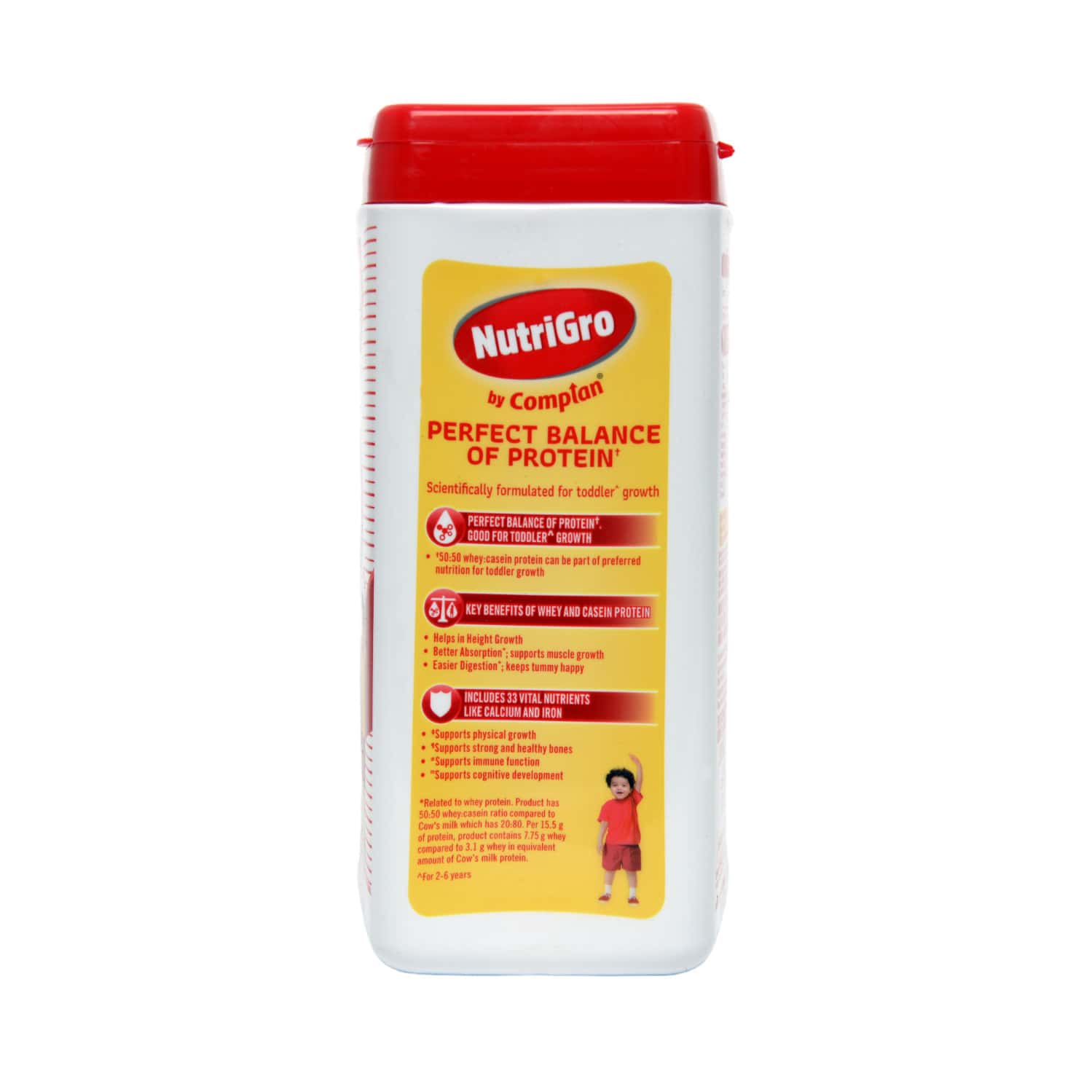 Buy NUTRIGRO BY COMPLAN CREAMY VANILLA FLAVOUR JAR OF 400GM Online ...