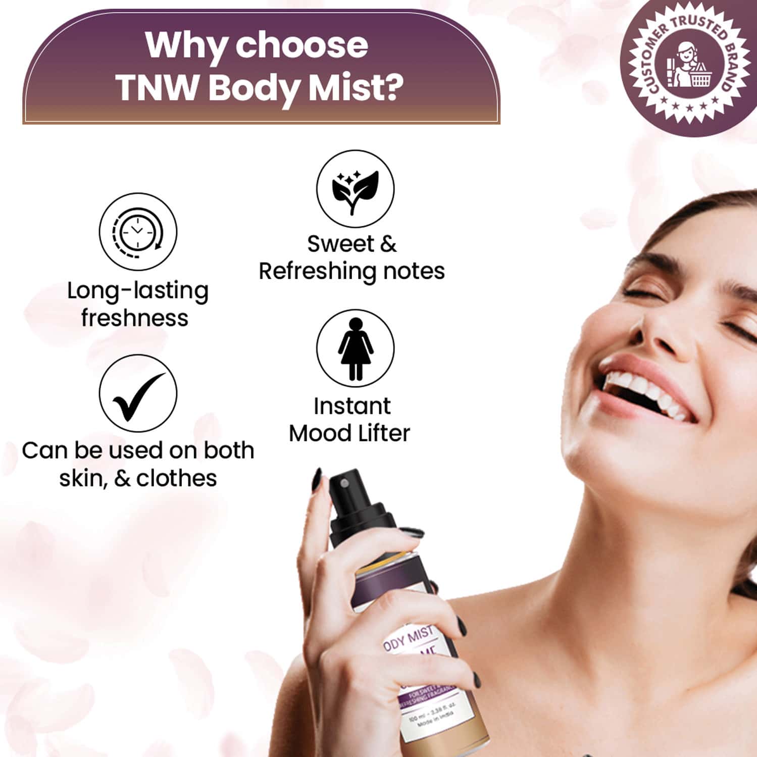 Buy TNW-THE NATURAL WASH PULL ME CLOSER BODY MIST WITH SWEET ...