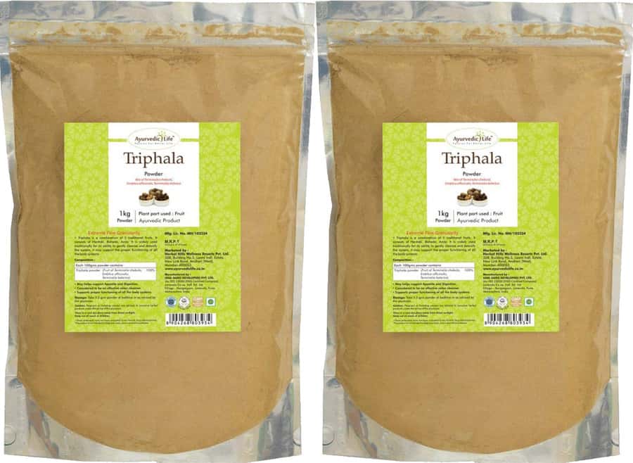 Buy AYURVEDIC LIFE TRIPHALA POWDER 1 KG SAGE 1000 GRAM Online & Get ...