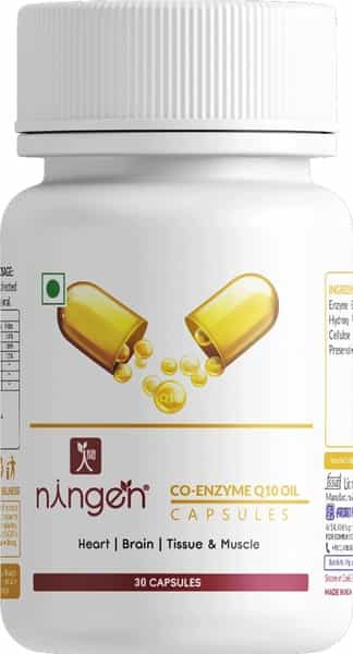 Buy NINGEN COENZYME Q10 OIL CAPSULES FOR HEART BRAIN AGEING - 30 VEG ...