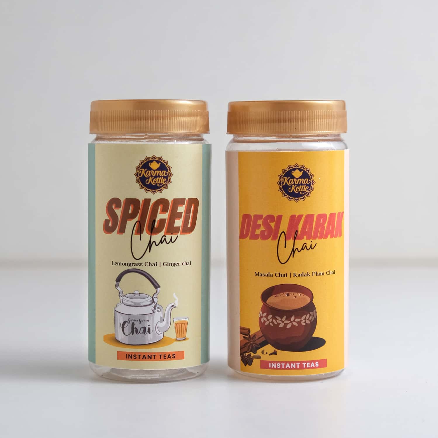 Buy KARMA KETTLE COMBO PACK DESI & SPICED CHAI Online & Get Upto 60% ...