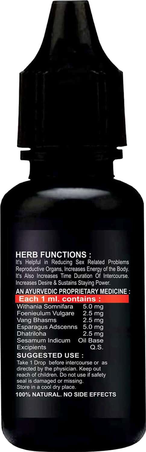 Buy MAD MAX AYURVEDIC OIL FOR PREMATURE EJACULATION (15 ML) 100% ...